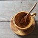 Curve Twist Designed Teak Wood Coffee Cup Tea Cup Natural Wood Grain ...