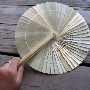 Foldable Fan - Foldable Woven Fan - Non Chemical Fan - Woven Fans ...