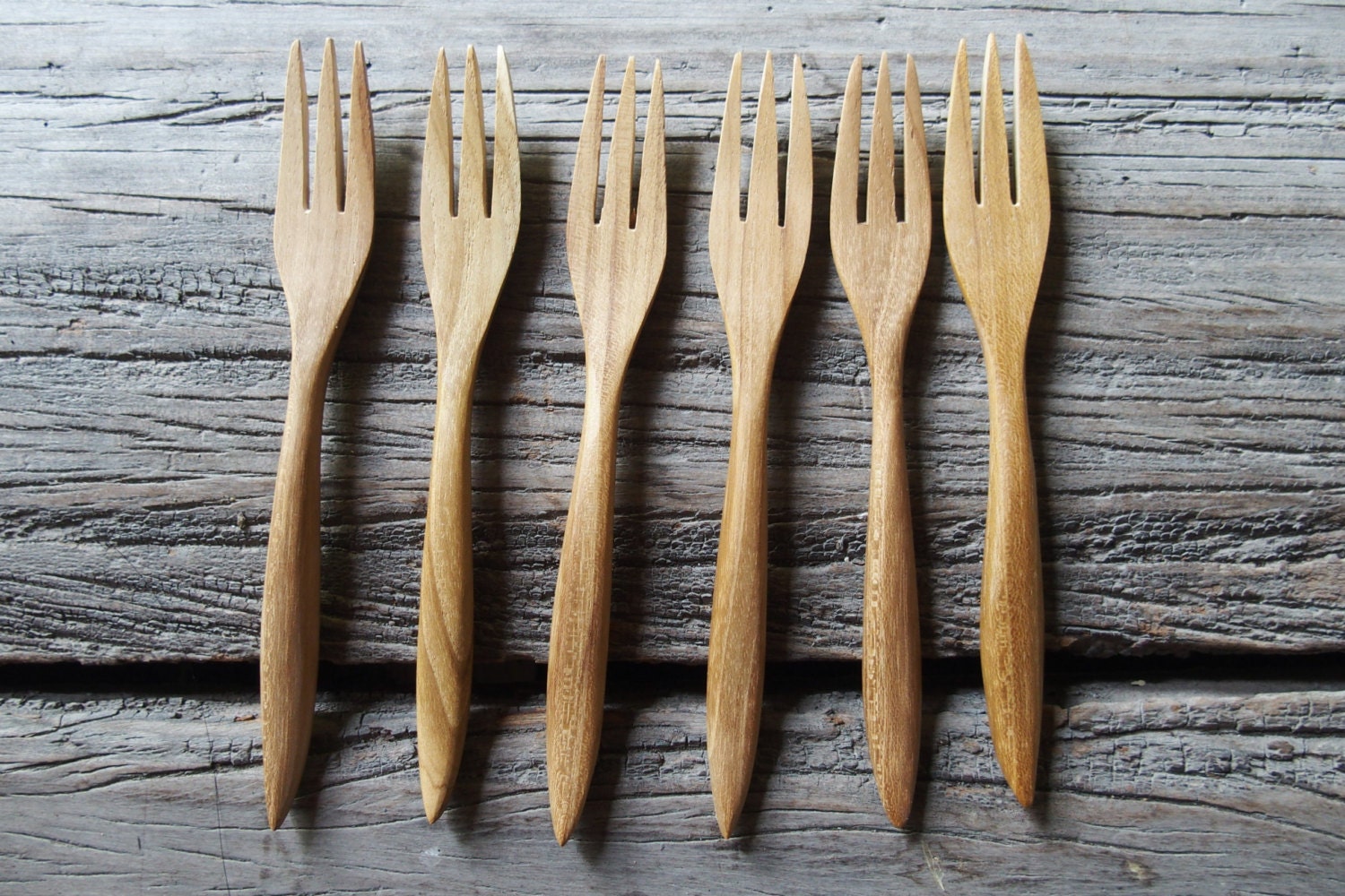 Wooden Fork Small Wooden Fork Small Forks Reusable Forks - Etsy