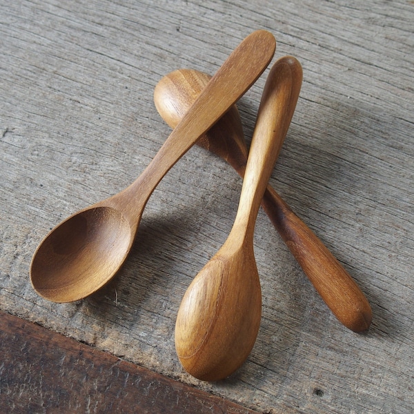 Mini Wooden Spoons - Etsy
