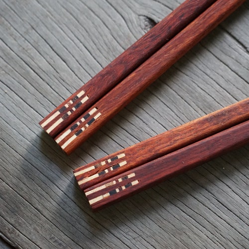 Wooden Chopstick Handmade Chopstick Unique Design High - Etsy