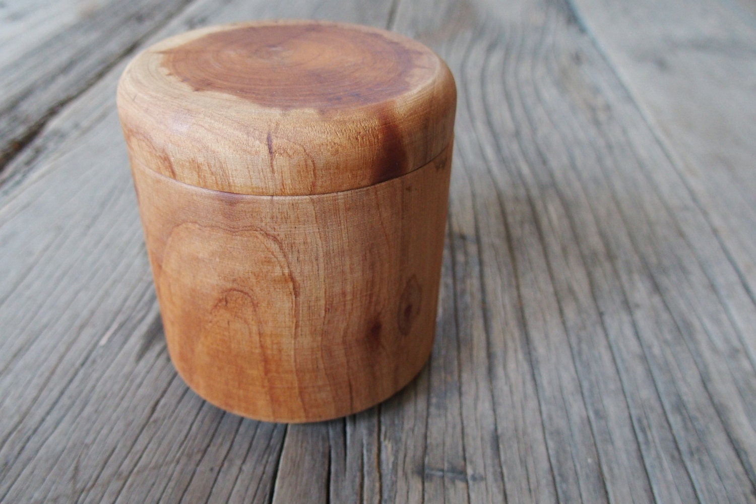 Plain Wooden Accessories Box Natural Color and Wood Grain | Etsy