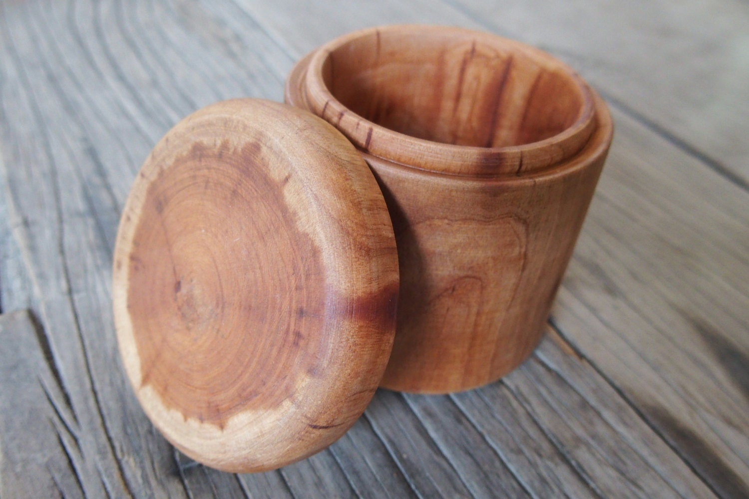 Plain Wooden Accessories Box Natural Color and Wood Grain | Etsy