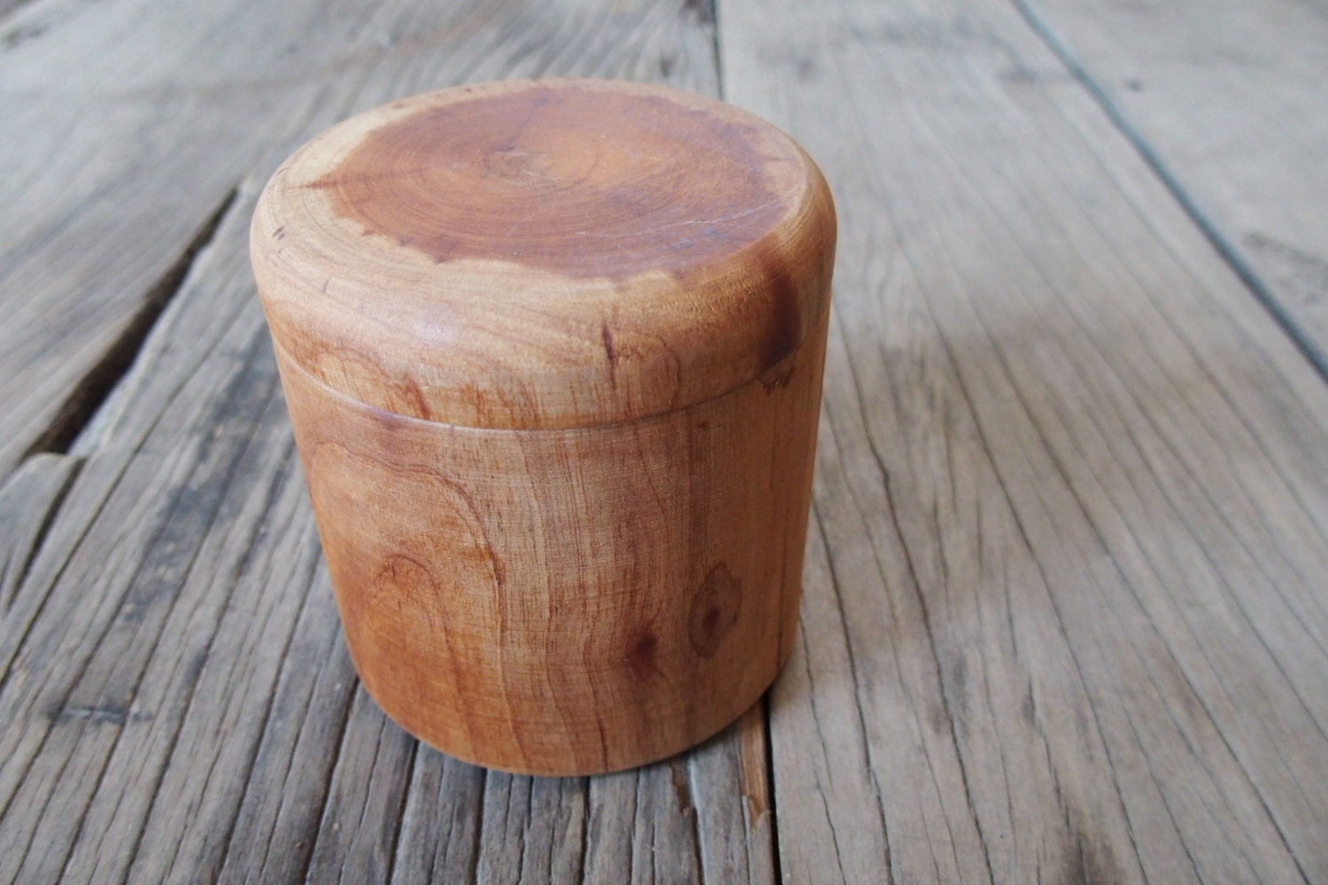 Plain Wooden Accessories Box Natural Color and Wood Grain | Etsy