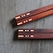 Wooden Chopstick Handmade Chopstick Unique Design High - Etsy