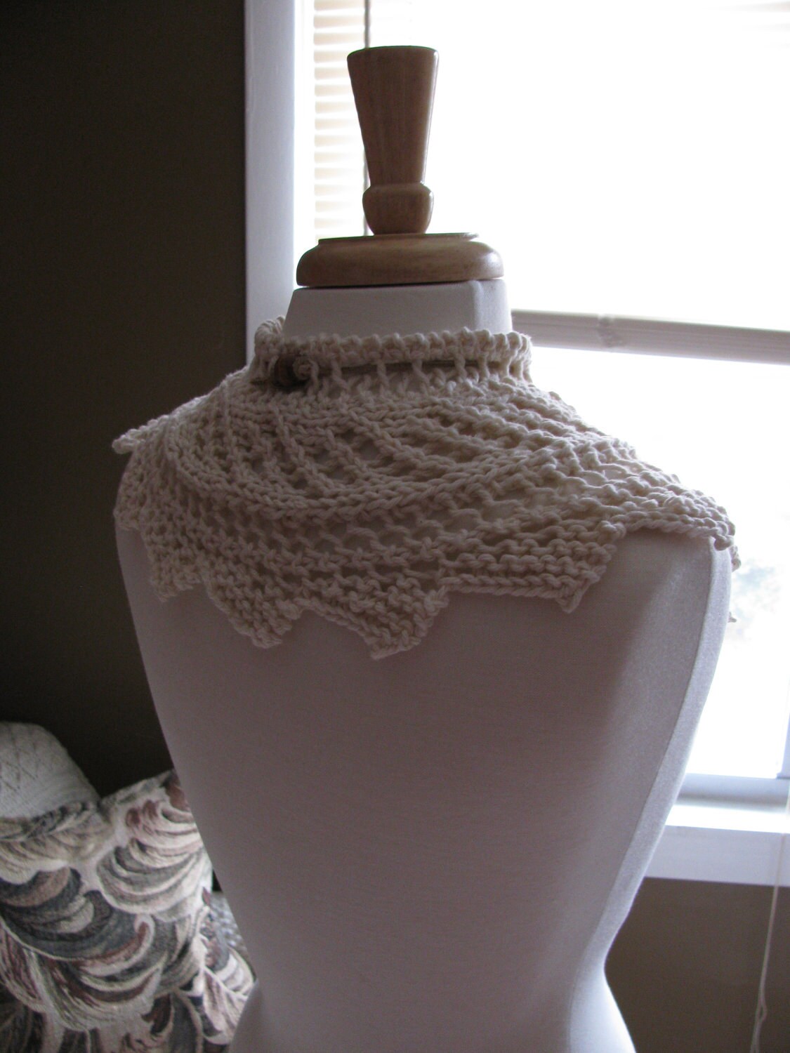 Drawstring Victorian Lace Collar Pattern--pdf - Etsy