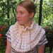 Snowdrop Eyelet Lace Drawstring Cowl Cape Pattern--pdf - Etsy