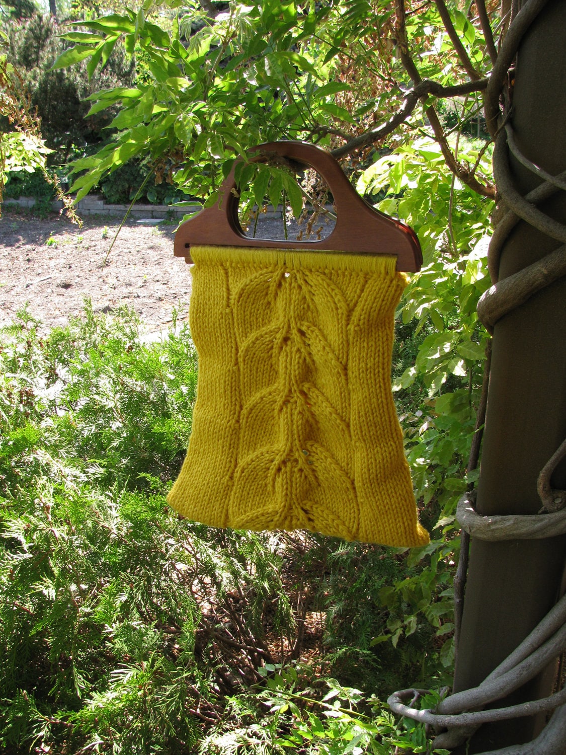 Leaf Lace Bucket Bag Pattern--pdf - Etsy