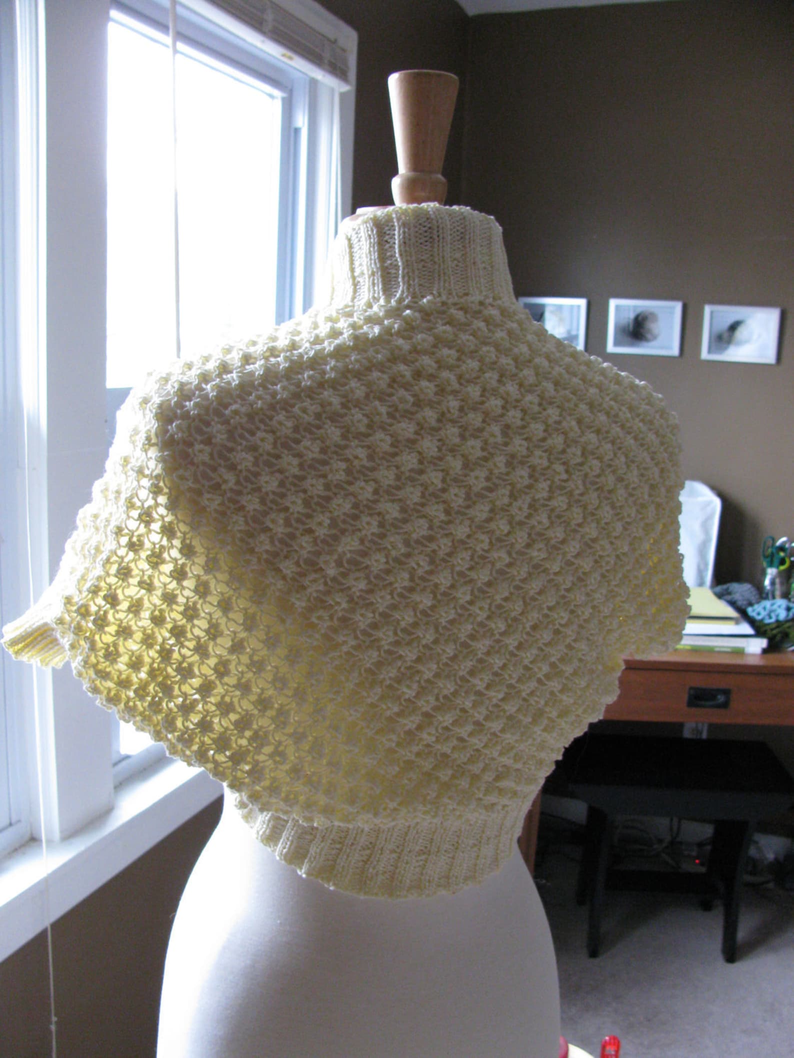 Popcorn Lace Shrug Patternpdf - Etsy