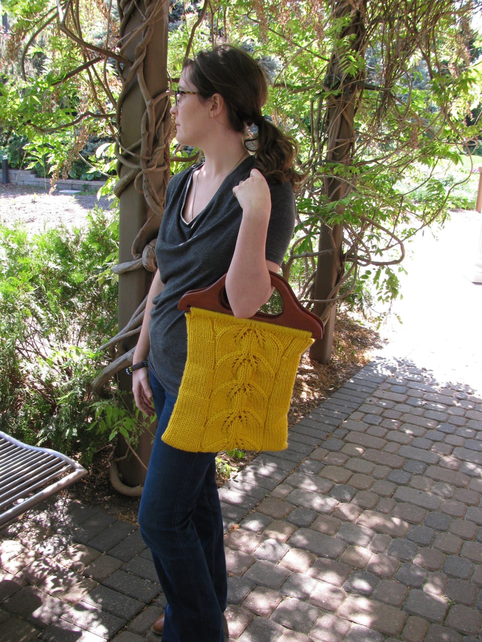 Leaf Lace Bucket Bag Pattern--pdf - Etsy