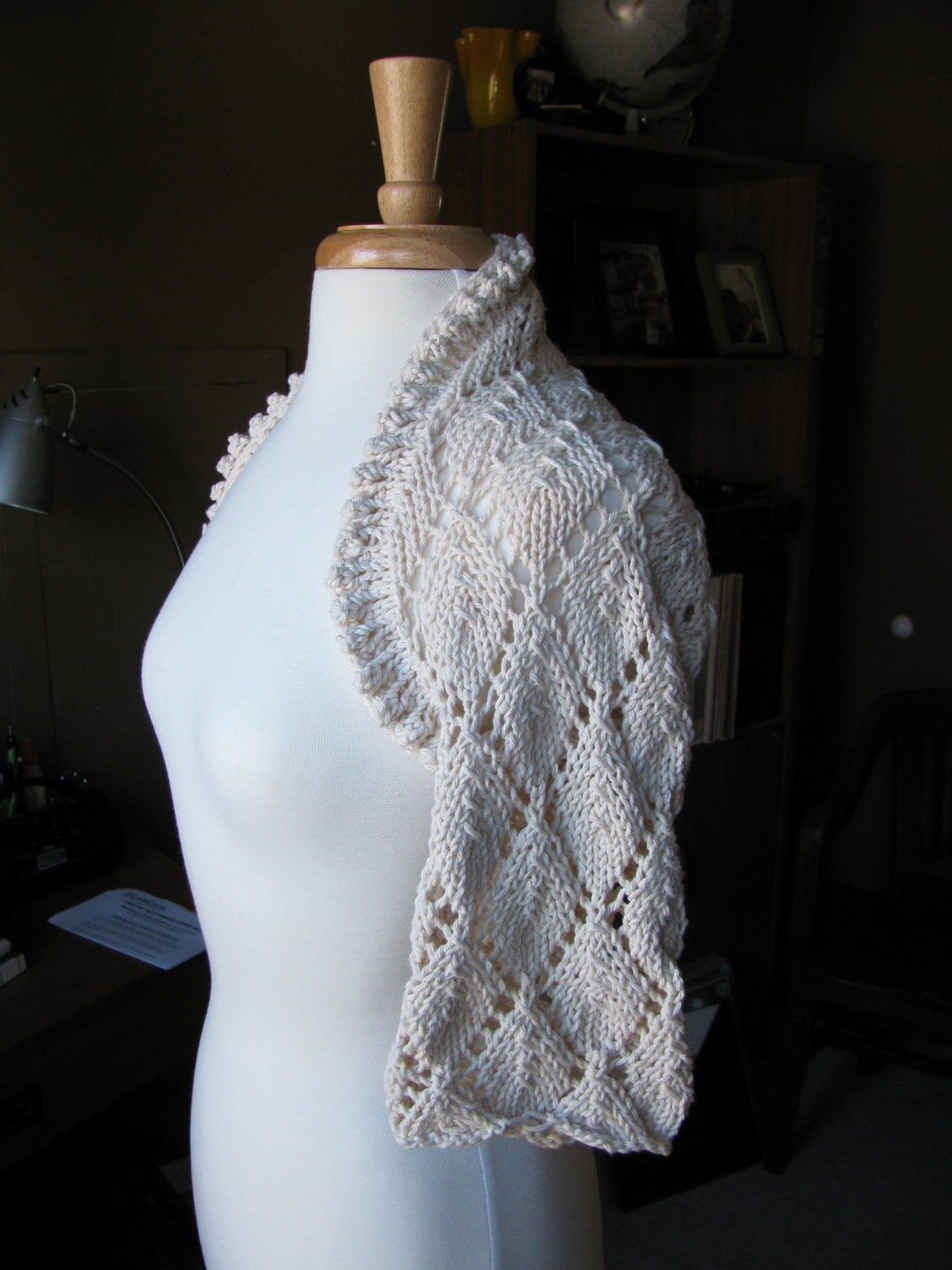 Leaf Lace Shrug / Sleeves Pattern--pdf - Etsy