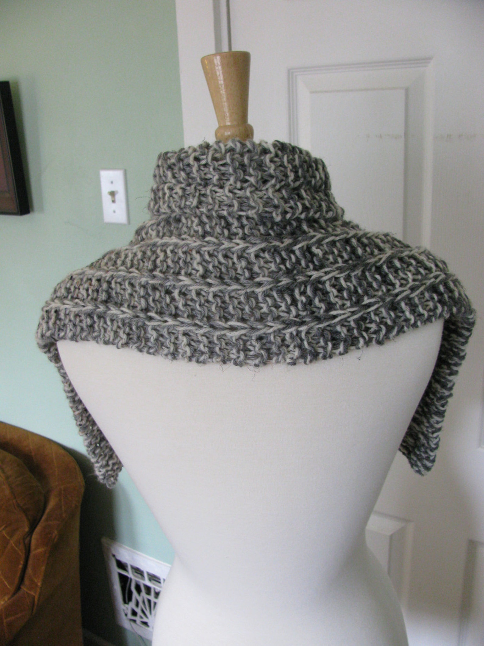 Convertible Slip Stitch Cowl Hood--pdf Pattern - Etsy
