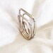 Geometric Square Shape Ring. Urban Sculptural Ring. Gift for Her - Etsy