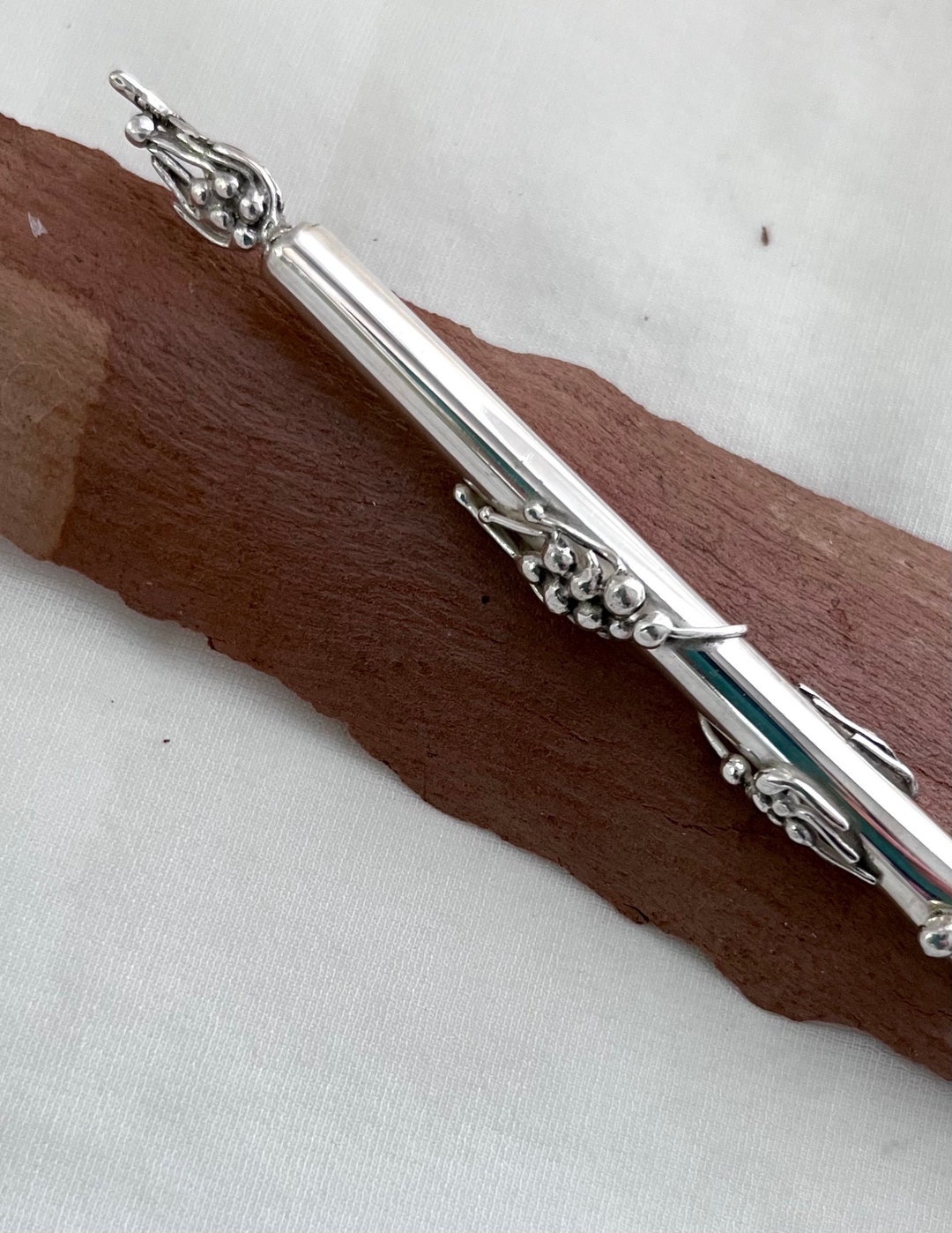 Judaica Torah Pointer. Sterling Silver Torah Yad Pointer. Bar & Bat ...