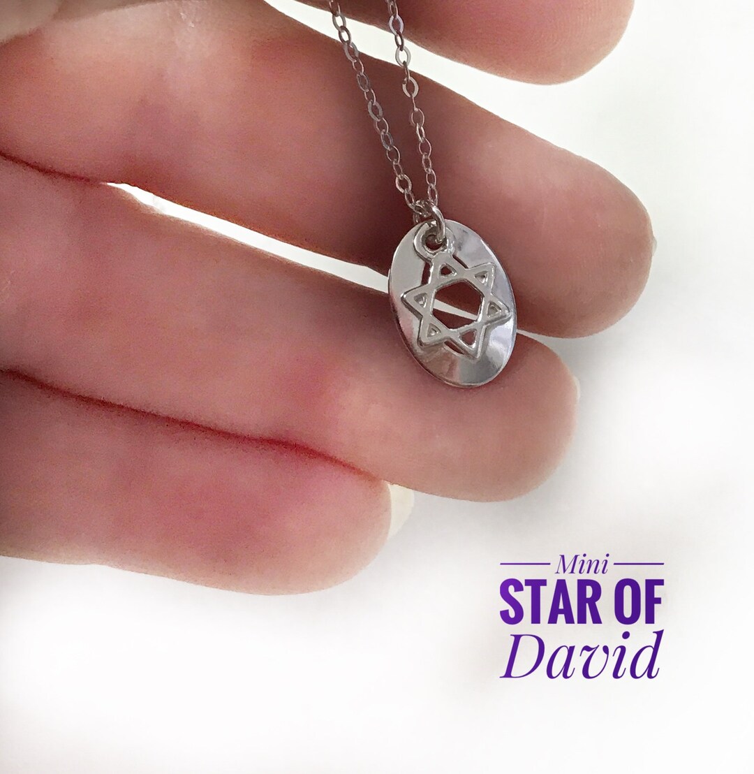 Stand With Israel Mini Star of David Charm Pendant. Unisexs Handmade ...