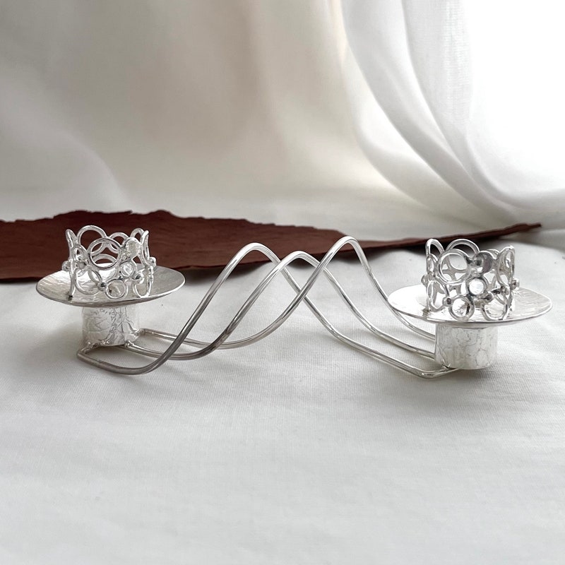 Shabbat Candlesticks - Etsy