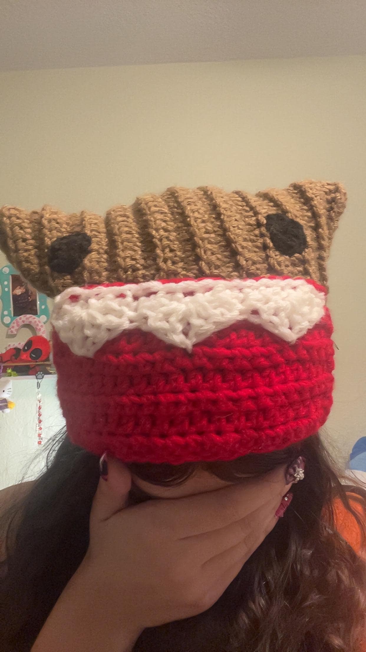 Domo Monster Beanie: Everyday Wear, Custom Colors - Etsy