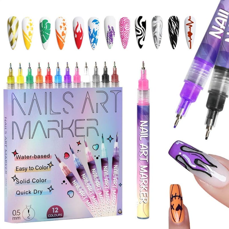 Nail Art Pen Kit - Etsy