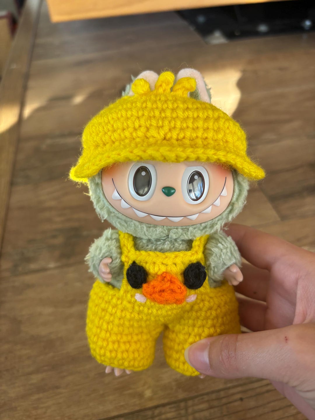 Crochet Labubu Duck Outfit - Etsy