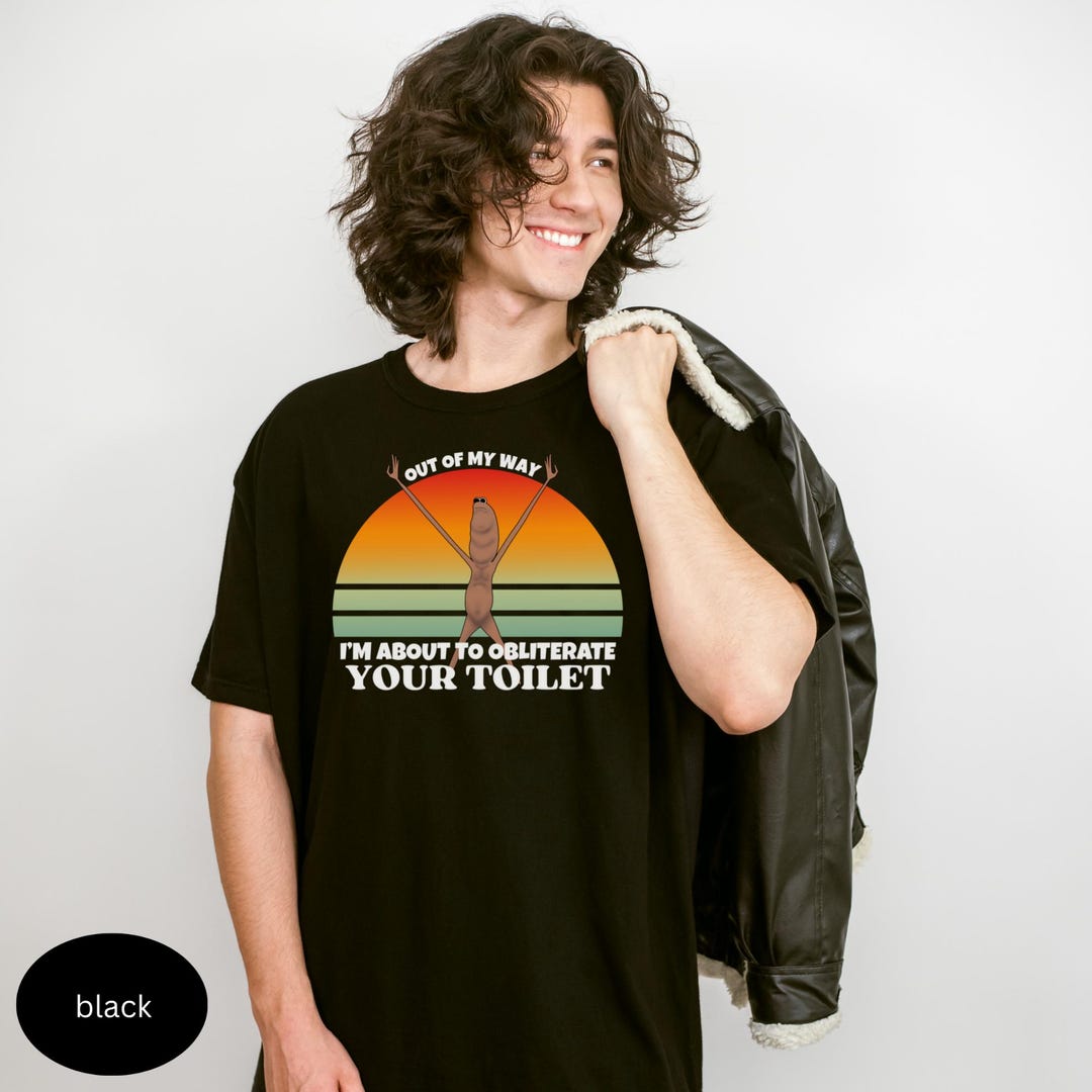 Marcus the Worm VR Merch Shirt, Out of My Way I'm Going to Obliterate ...
