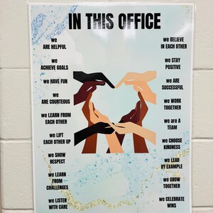 Motivational Office Wall Poster - Etsy