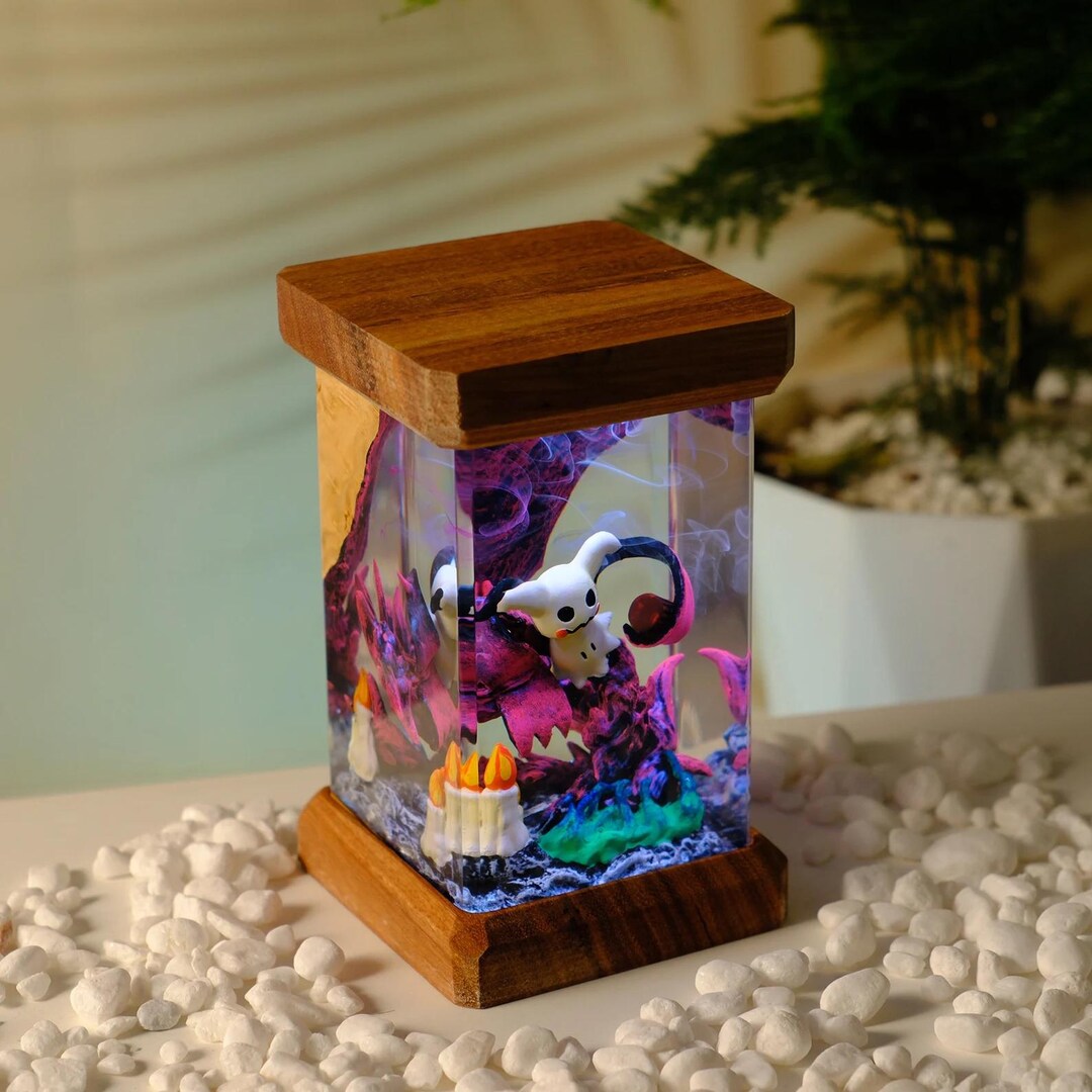 MI.MIK.YU Resin Diorama Lamp, Custom Diorama Kit, Gifts and Table Lamp ...