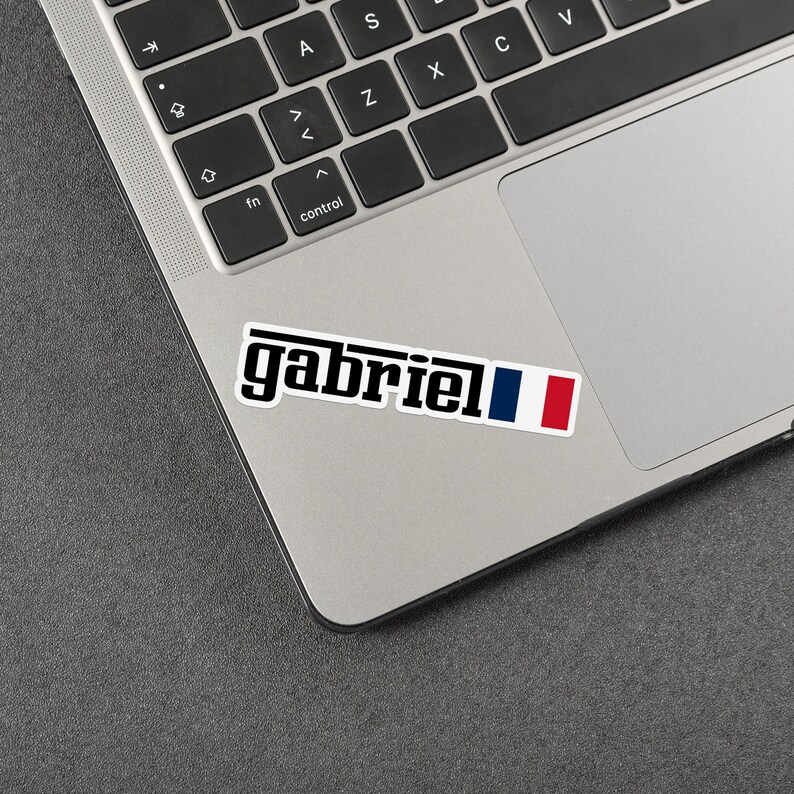 Custom Racing Name Flag Sticker | Personalized Number Vinyl Decal for ...