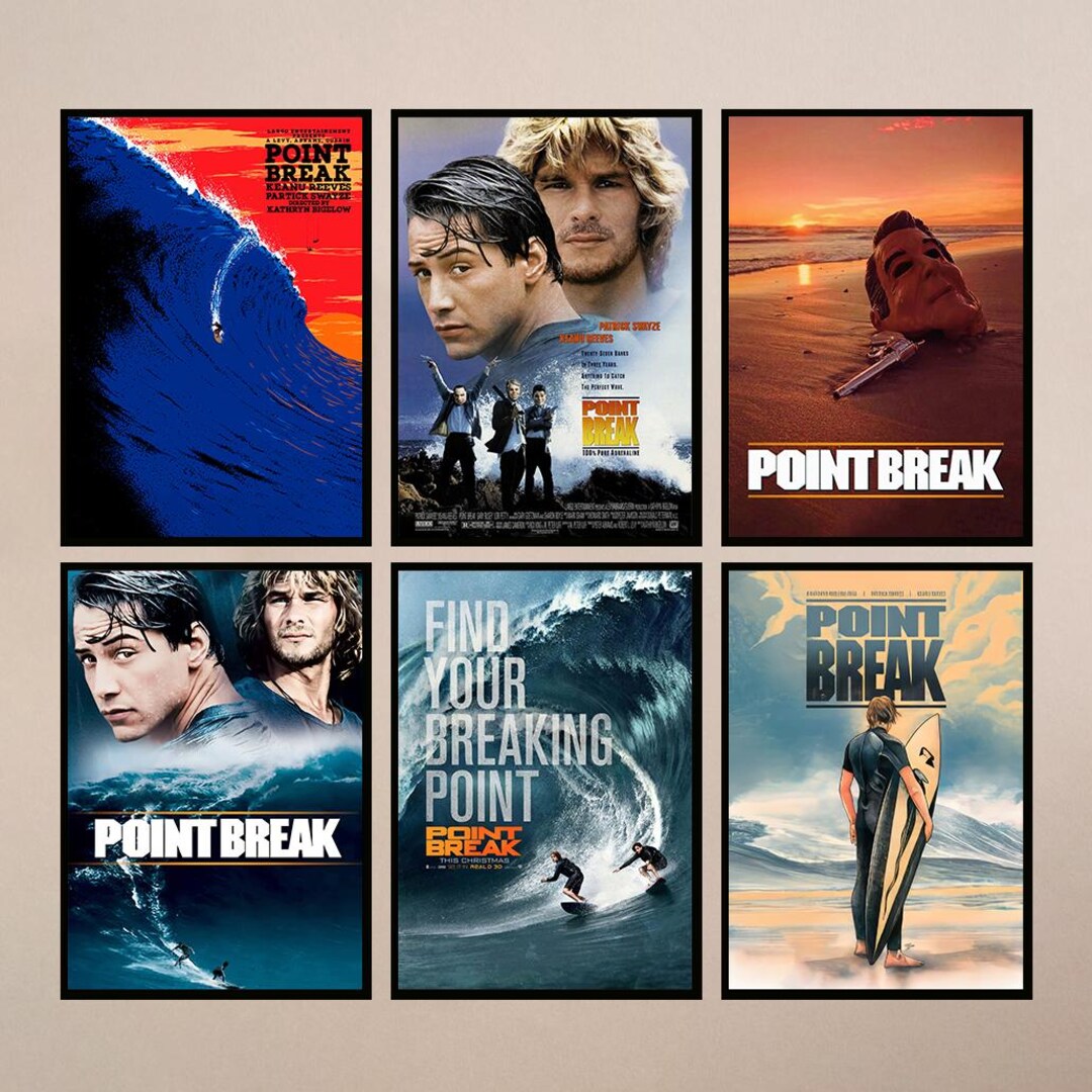 Point Break Movie Poster, High Definition Waterproof Canvas Art - Etsy