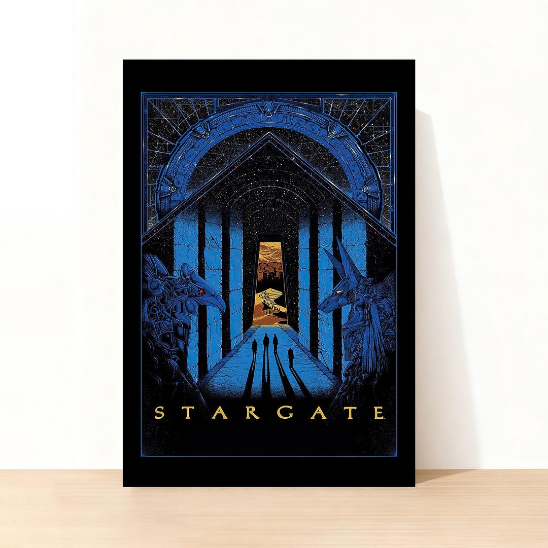 Stargate Movie Poster, High Definition Canvas Print, Wall Art - Etsy