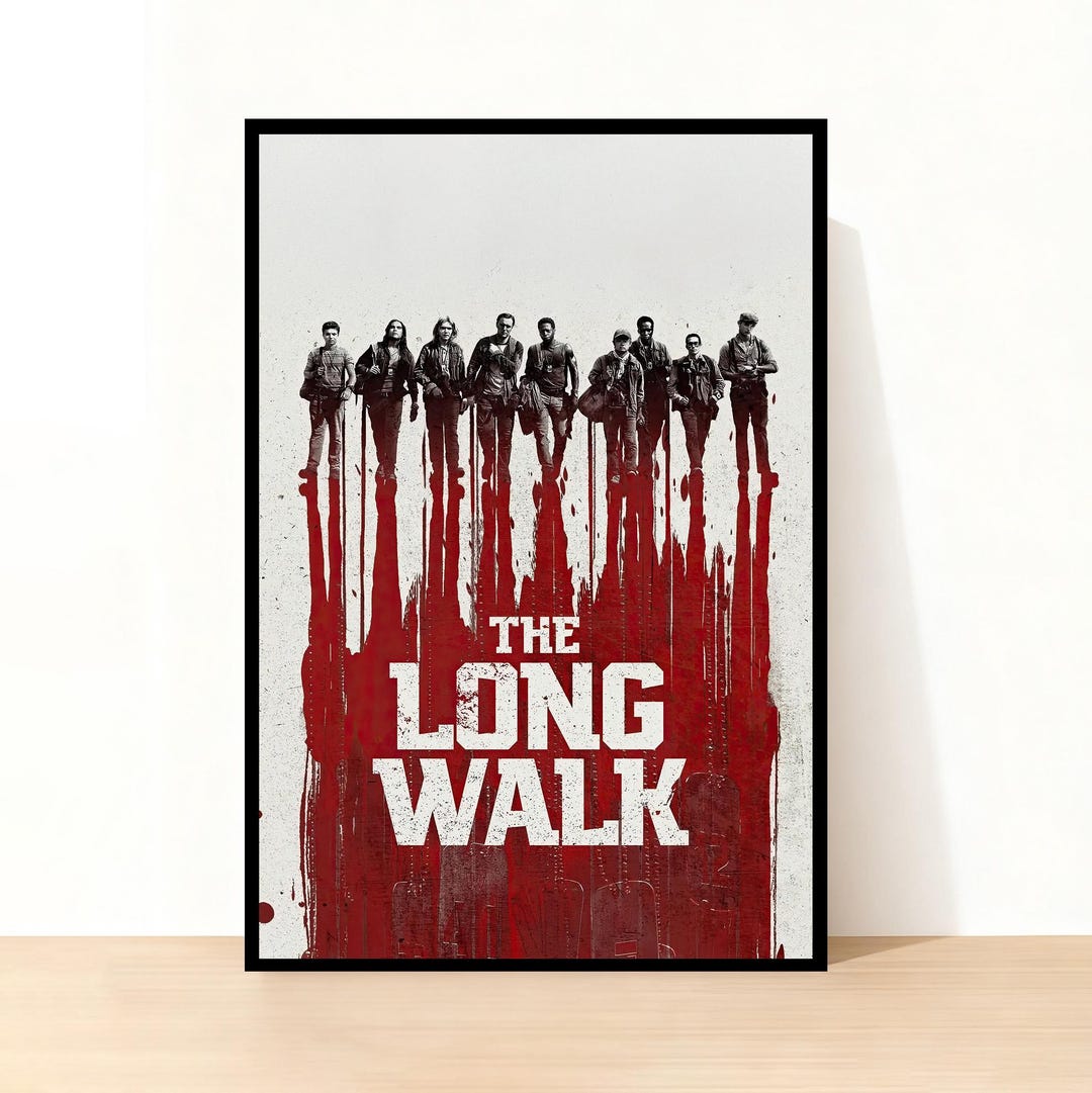 The Long Walk Movie Poster, High Definition Canvas Print - Etsy