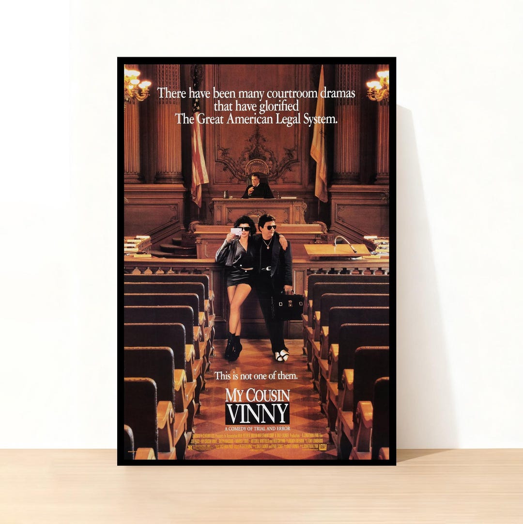 My Cousin Vinny Movie Poster, High Definition Canvas Print - Etsy