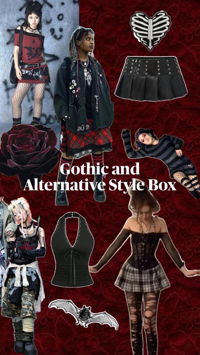 Alternative/goth Personal Style Box - Etsy