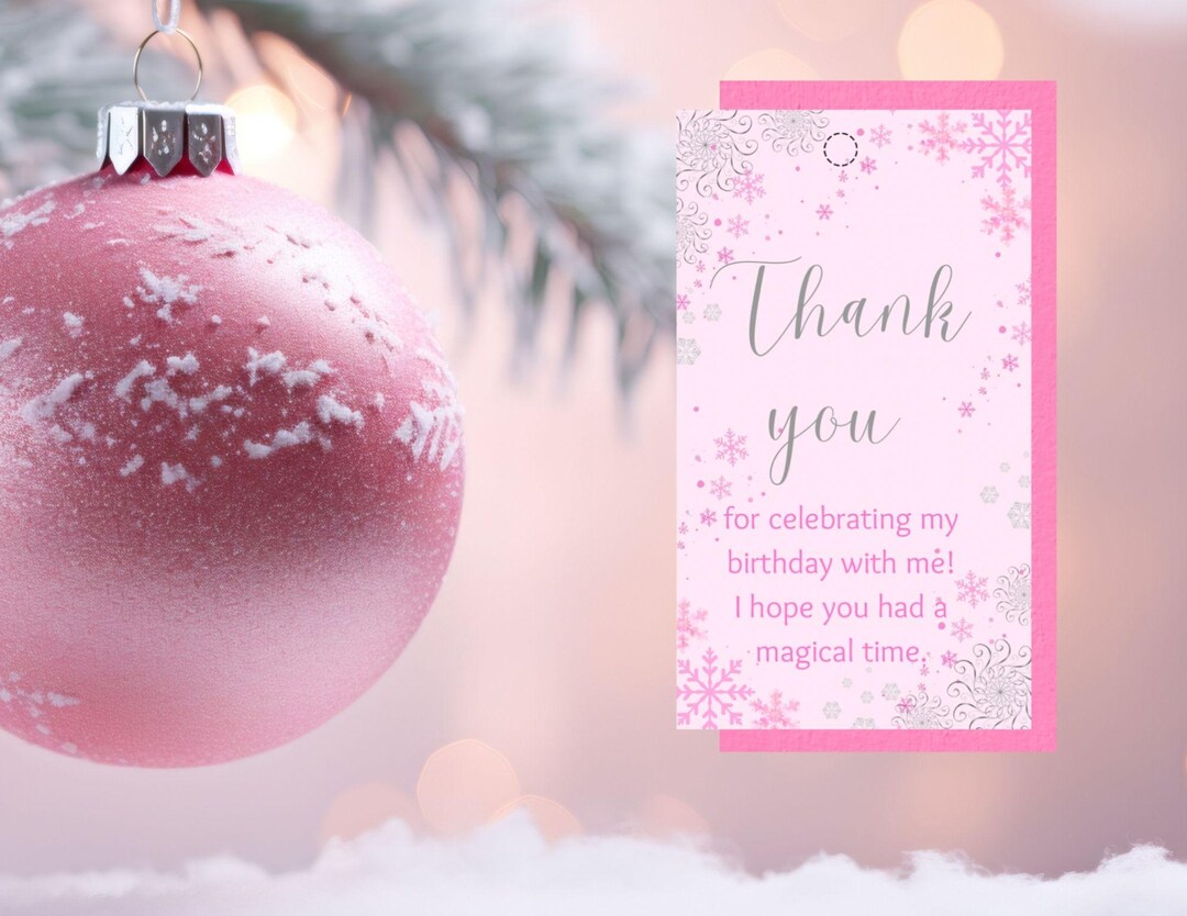 Printable- Winter One-derland First Birthday Party Favor Tags - Etsy