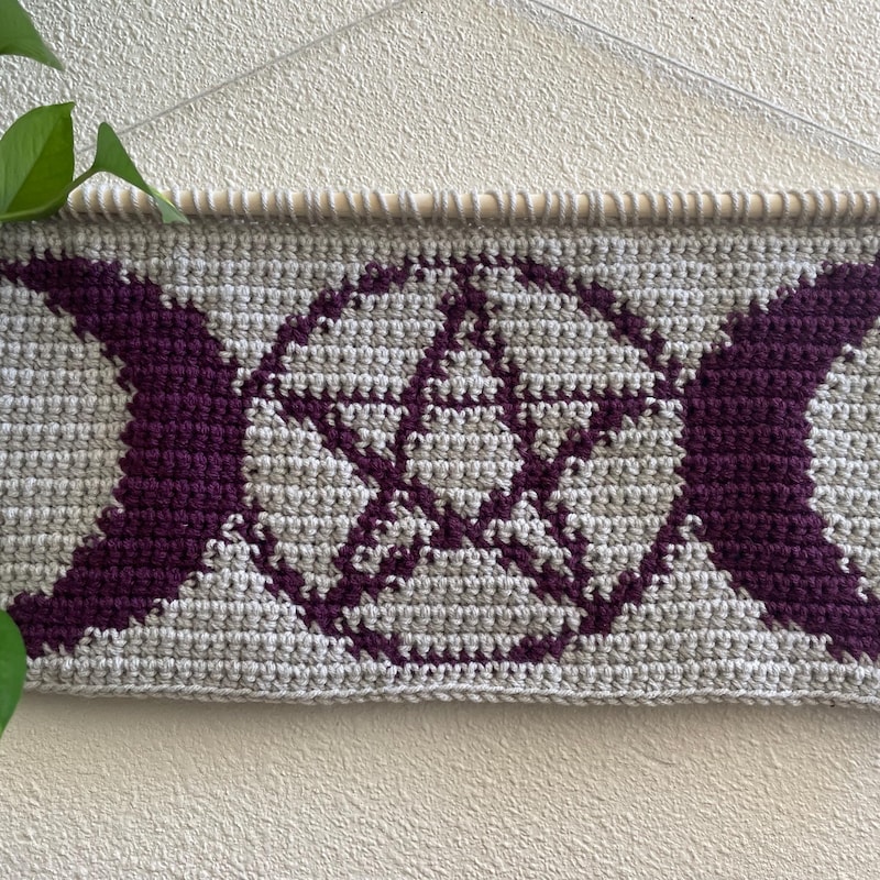 Crochet Witch Tapestry - Etsy