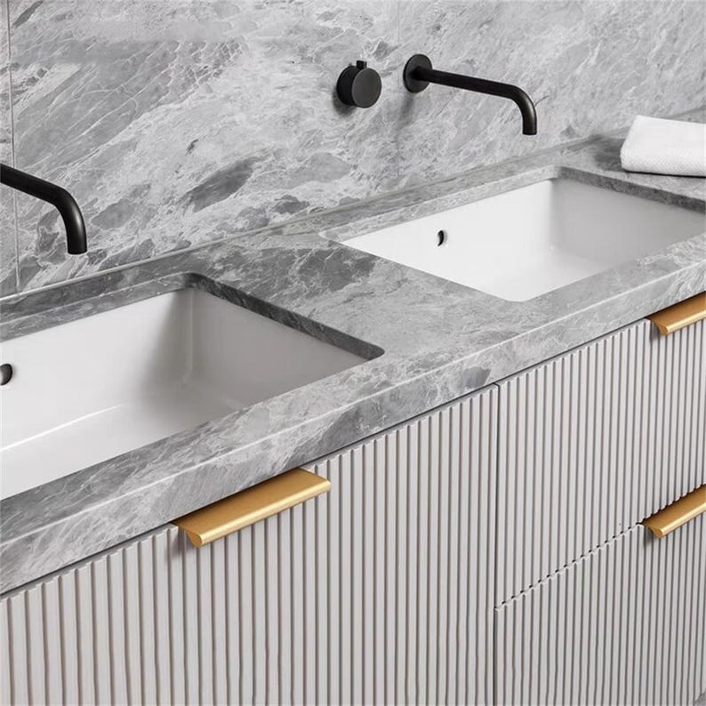 Colorful Invisible Drawer Pull , Concealed Embedded Cabinet Handle ...