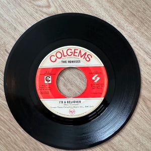 1966 the Monkees ~ I'm A Believer / (i'm Not Your) Steppin' Stone - RCA ...