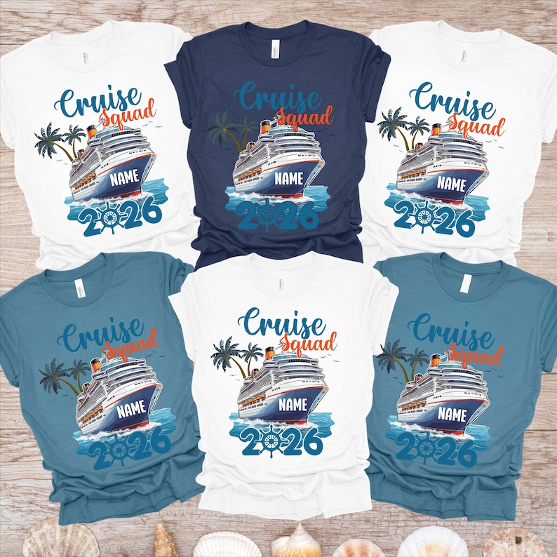 Custom Cruise Squad 2026 Shirt, Cruise Squad Shirt, Custom Cruise Squad ...