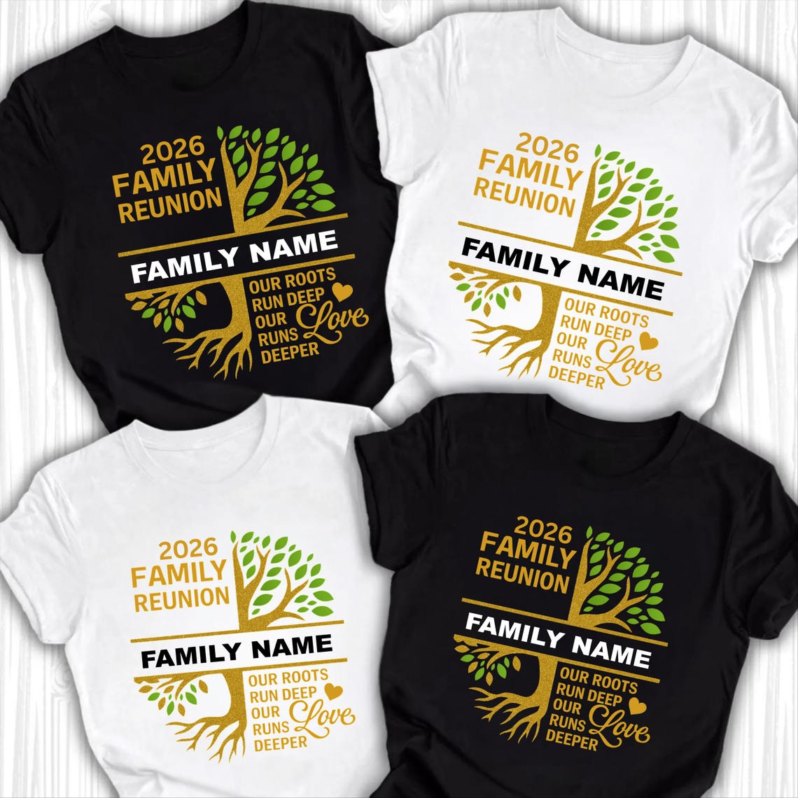 Custom Family Reunion Shirt, Family Name Tee, Matching Reunion Group ...