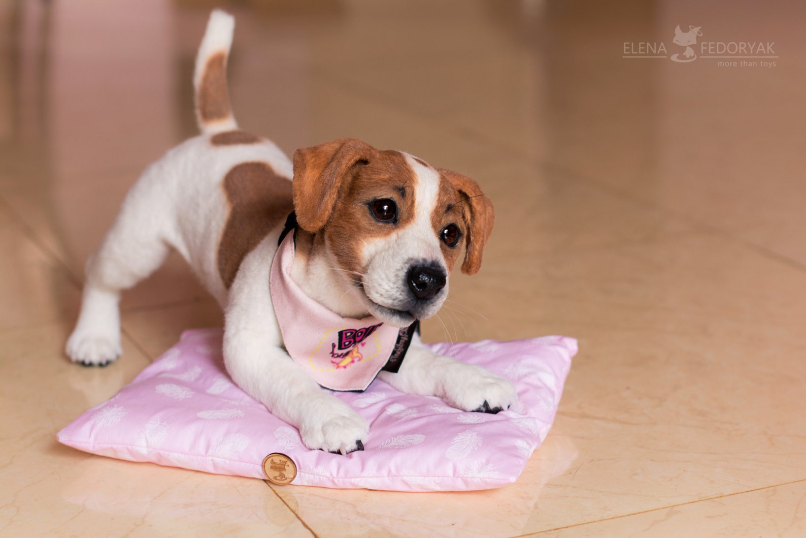 Jack Russell Terrier. Real Size Poseable Realistic Toy. OOAK. | Etsy