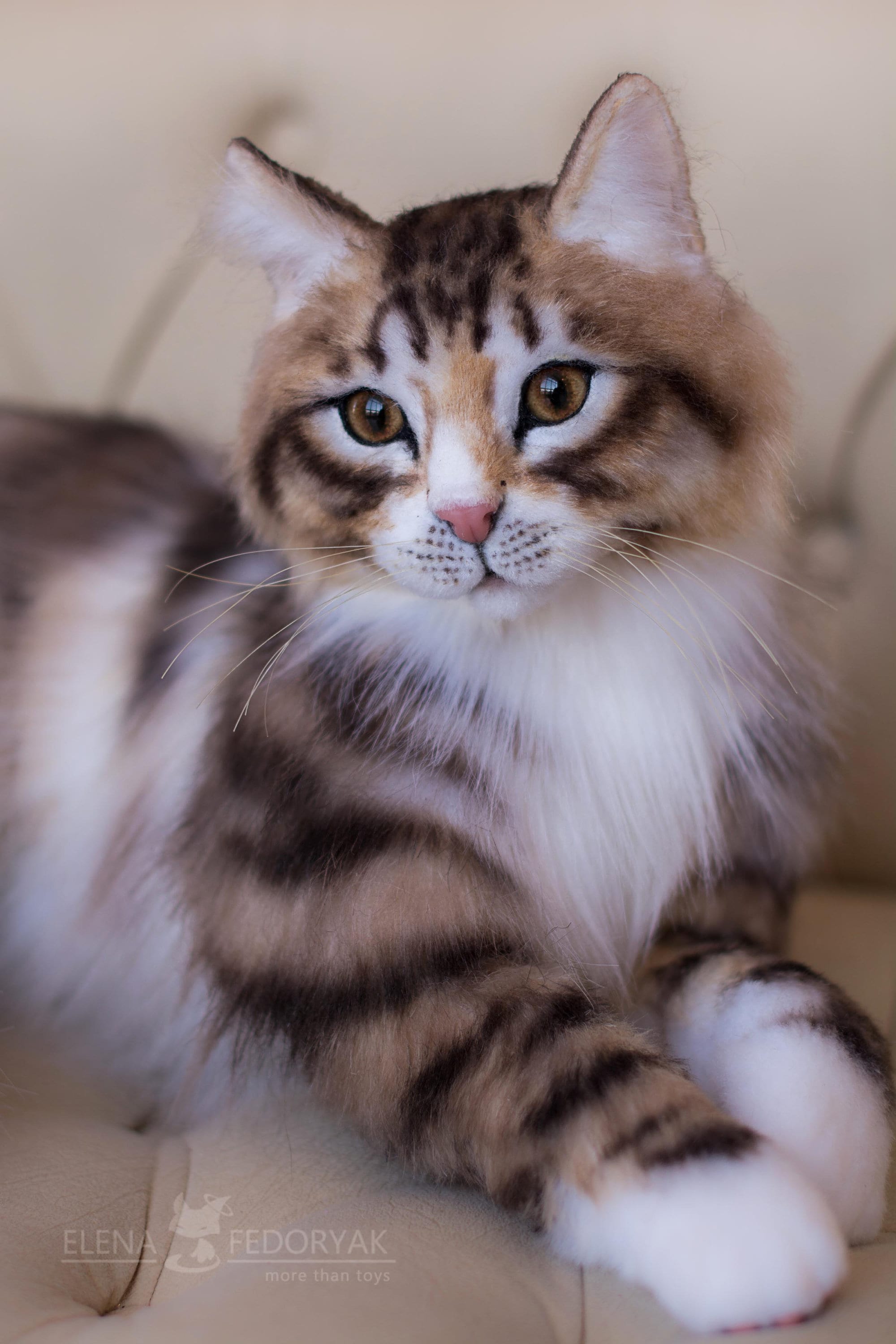 Solomiya - Realistic Life Size Cat (MADE to ORDER / Shown as an Example) - Etsy UK