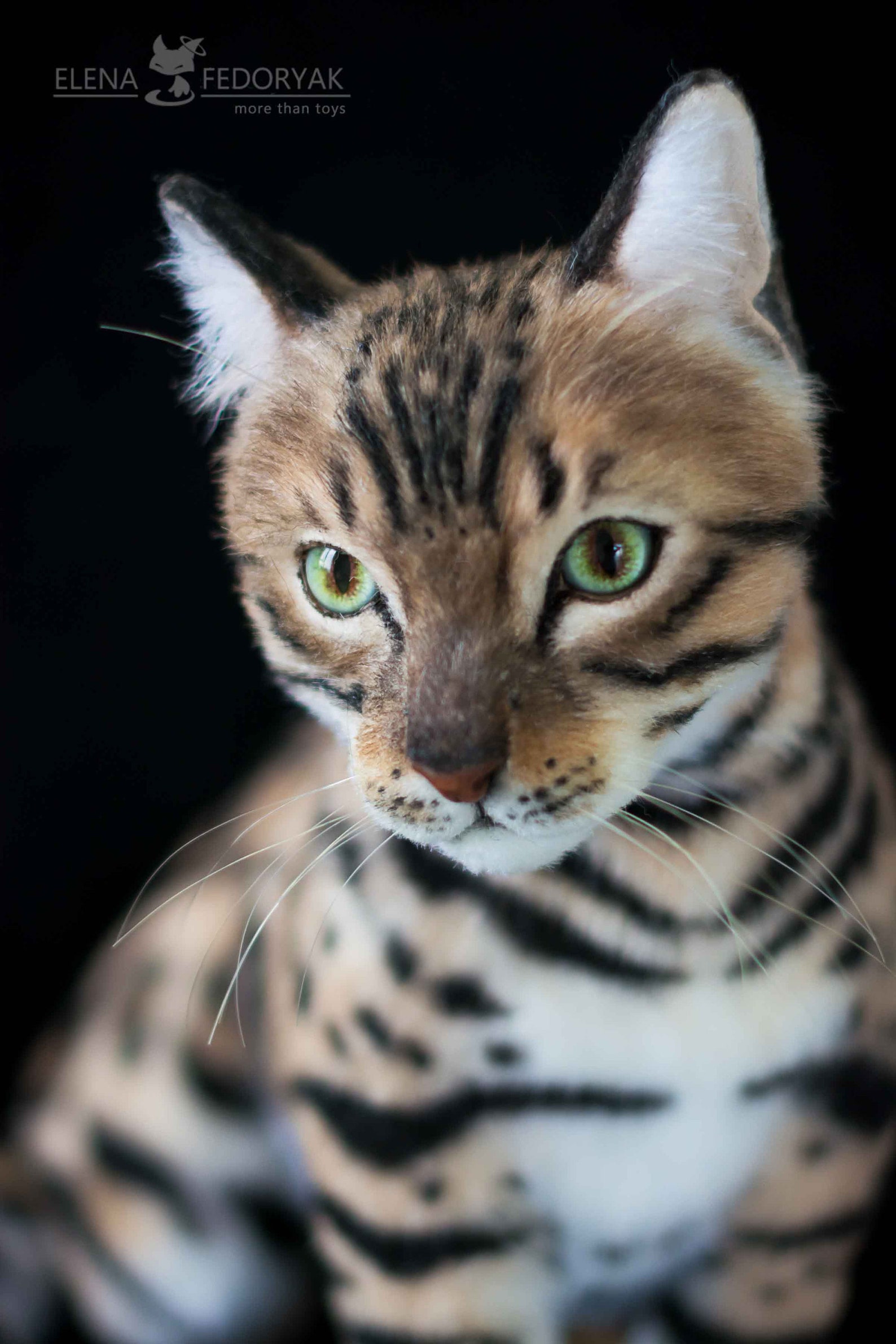 Bengalcat - Realistic Life Size Cat. OOAK Artist Handmade Collectible ...