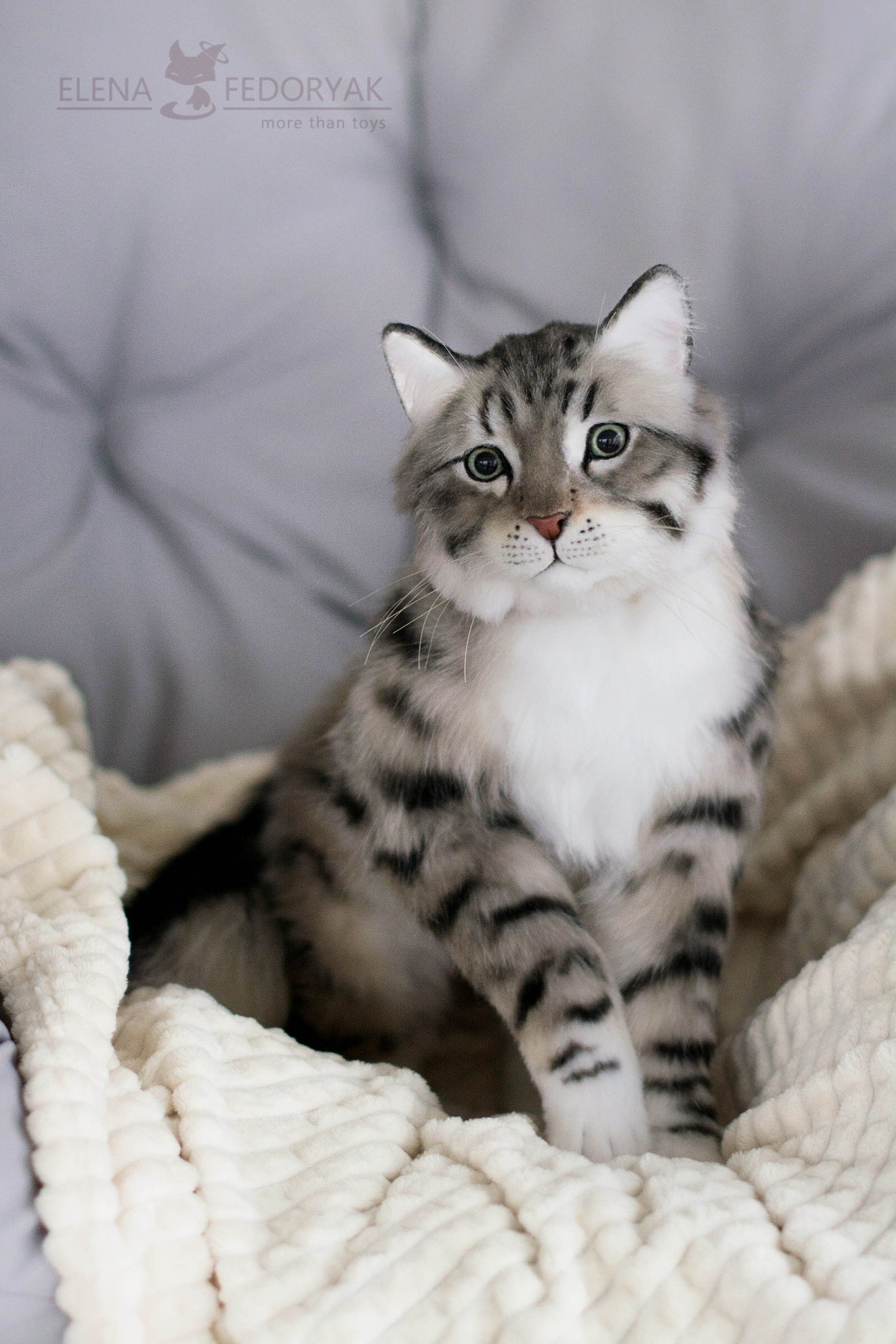 Shadow Realistic Life Size Cat. OOAK Artist Handmade - Etsy