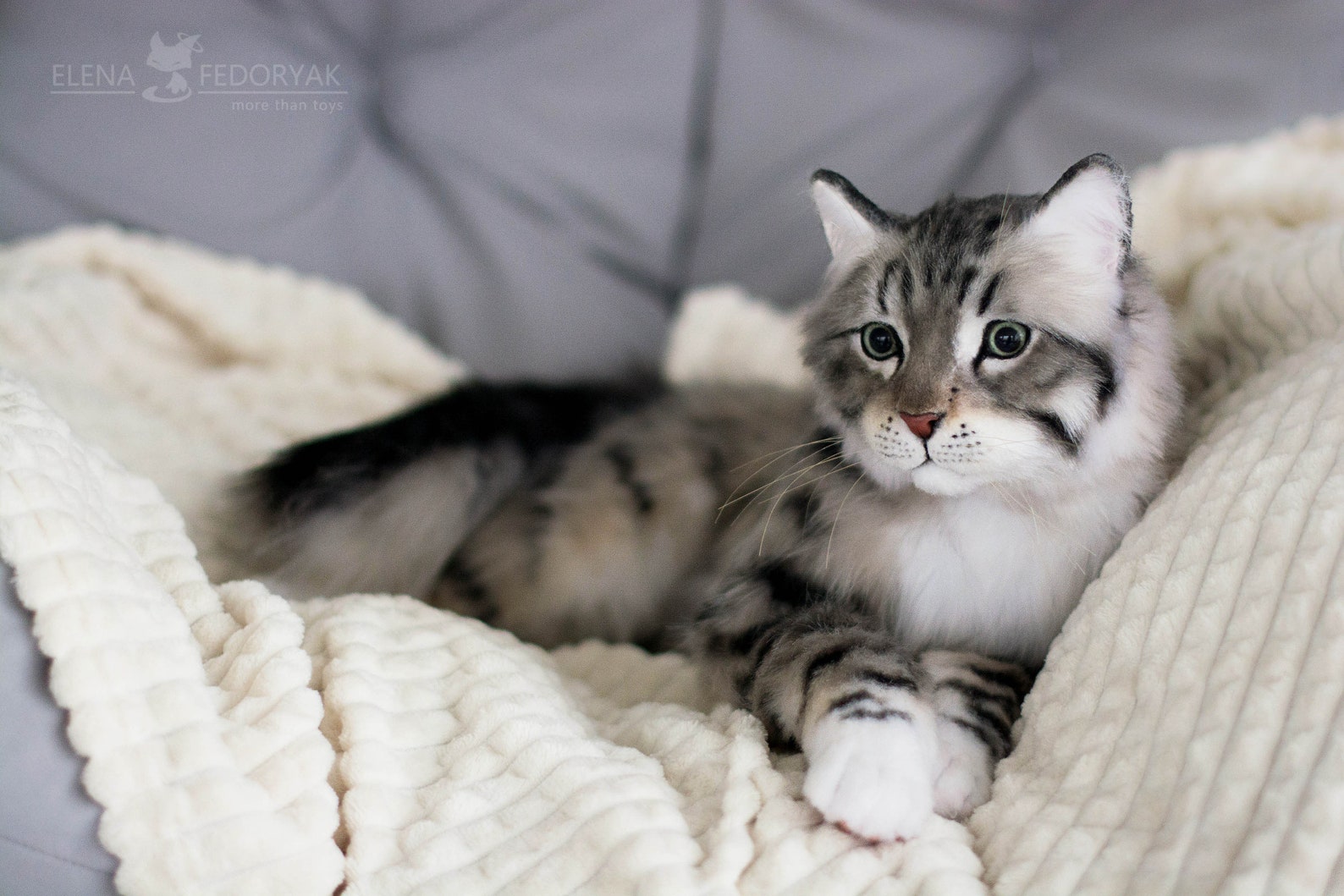 Shadow Realistic Life Size Cat. OOAK Artist Handmade - Etsy