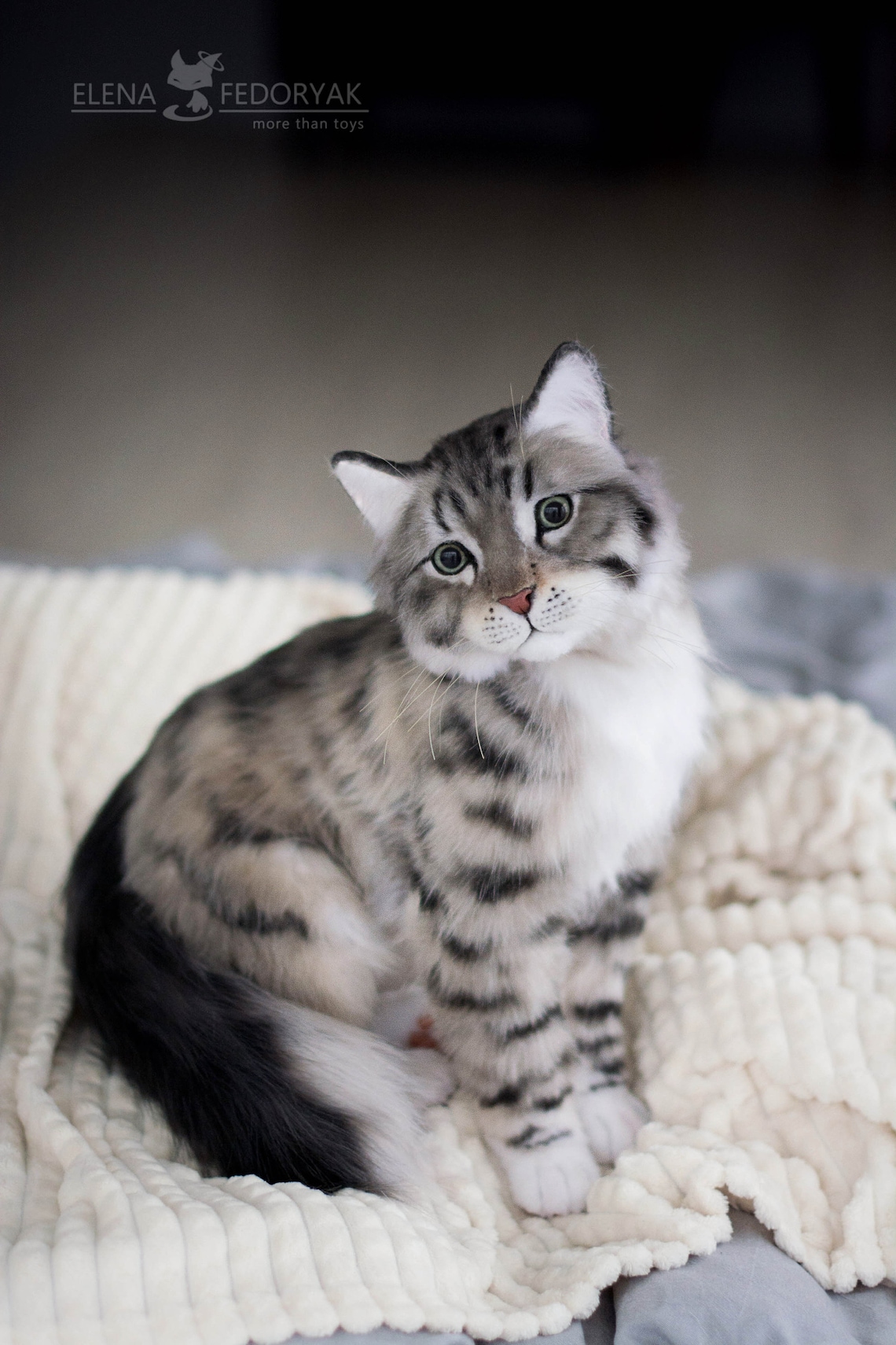 Shadow Realistic Life Size Cat. OOAK Artist Handmade - Etsy