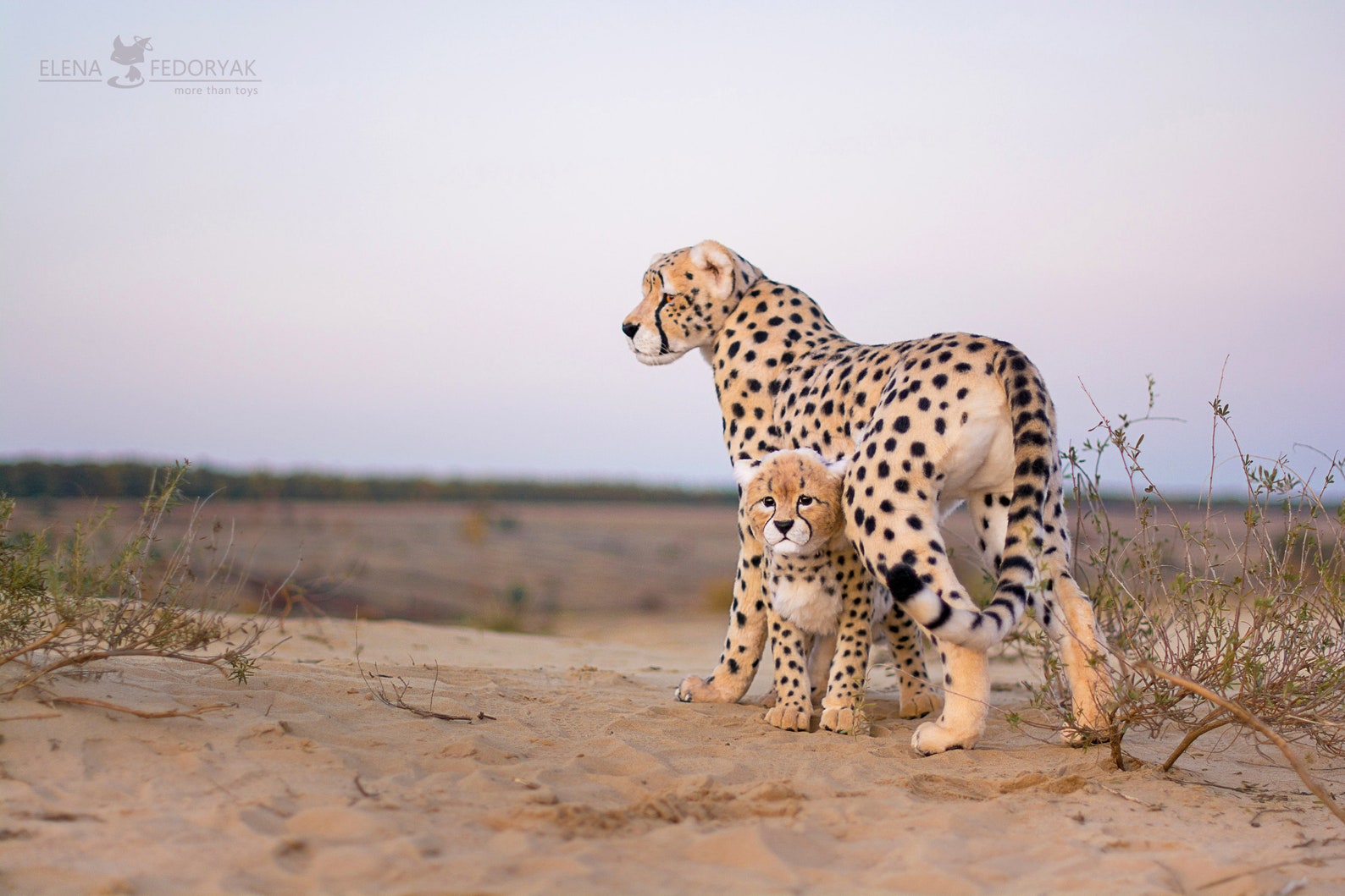 Baby Cheetah Lyra. Real Size Poseable Realistic Toy. OOAK. Handmade ...