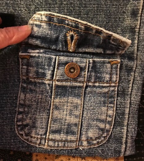 Recycled Denim Tablet Cover/case With Sashiko Embroidery - Etsy