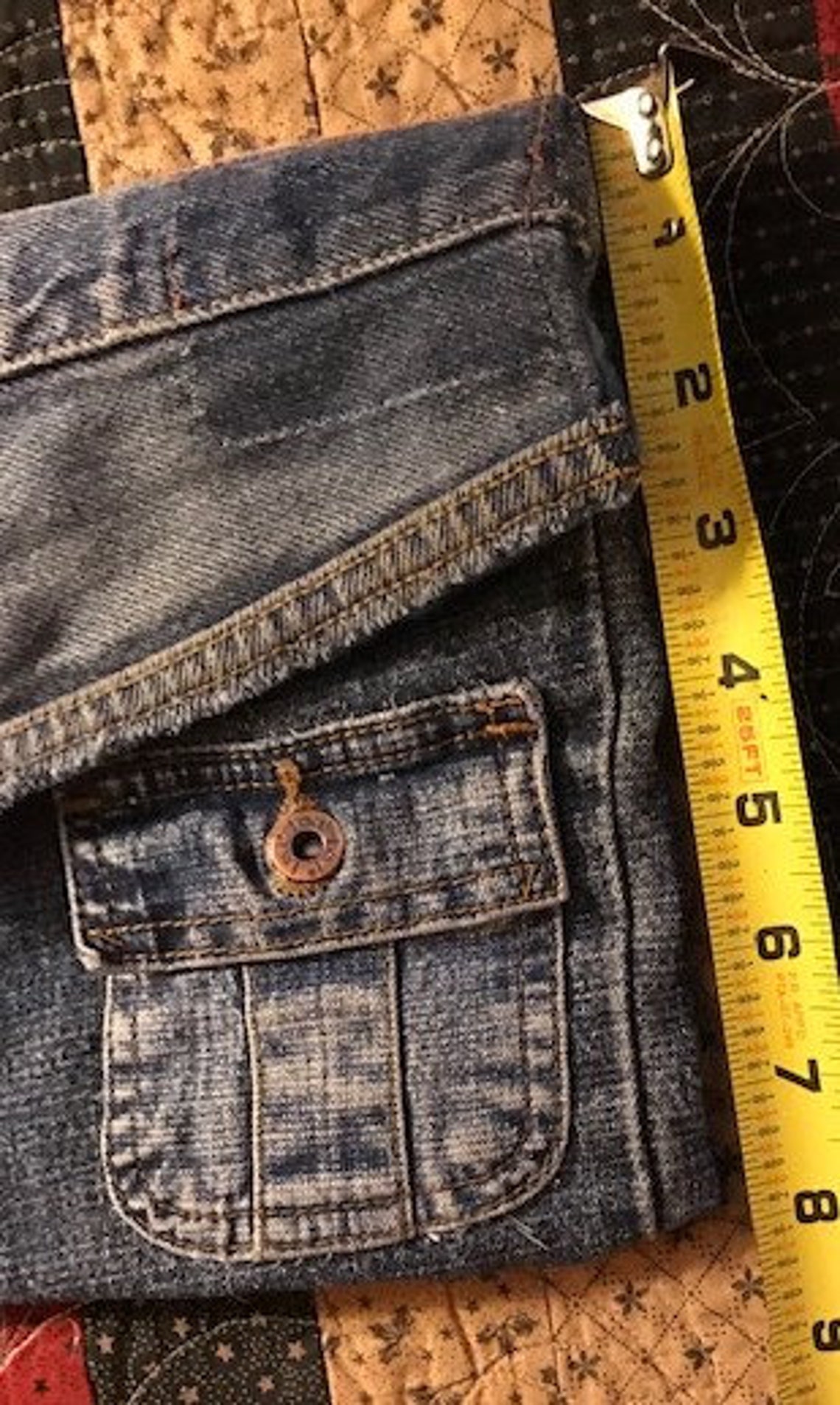 Recycled Denim Tablet Cover/case With Sashiko Embroidery - Etsy