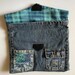 Recycled Denim Tablet Cover/case With Sashiko Embroidery - Etsy