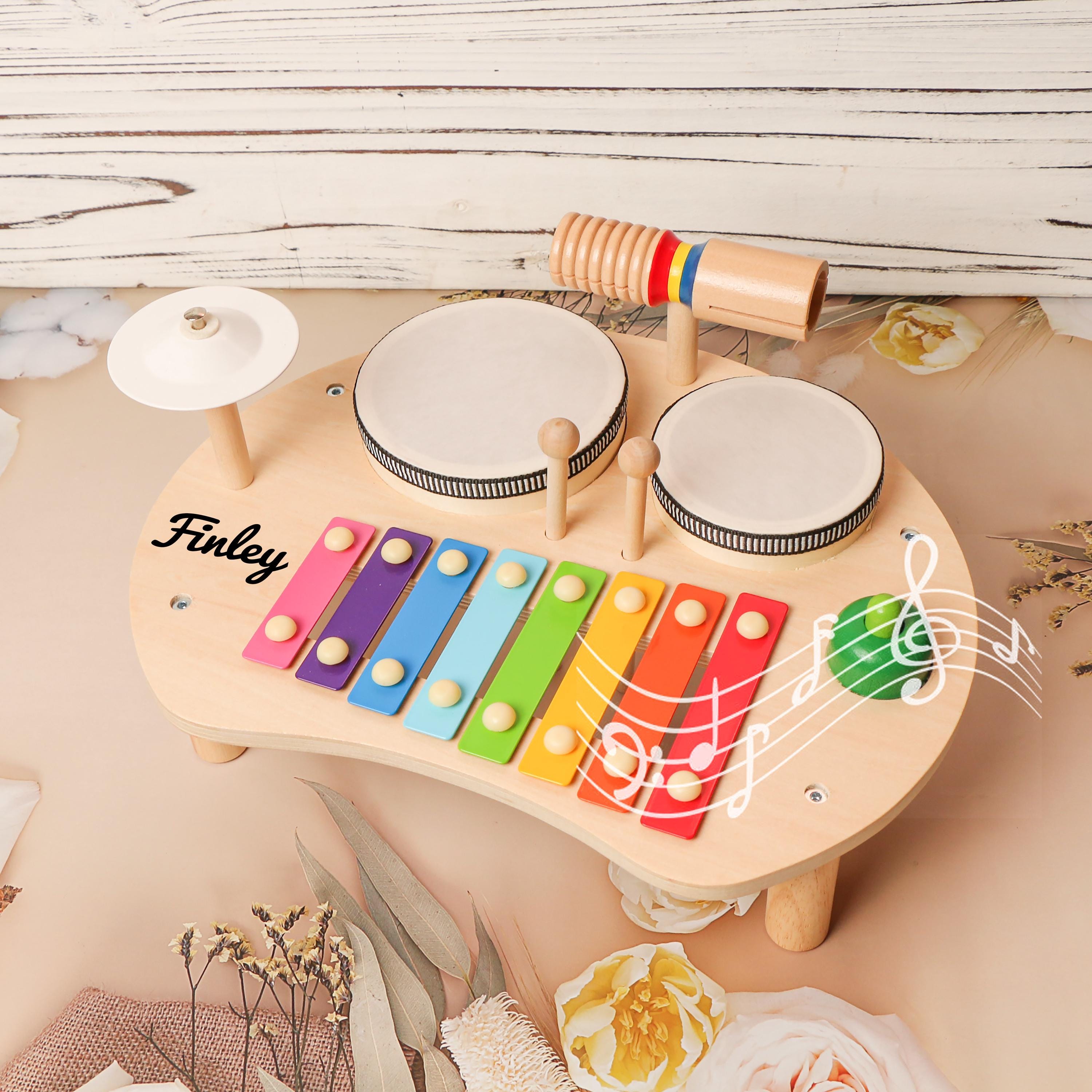 Personalized Custom Xylophone Music Drum Toy, 4-8 Different Tones ...