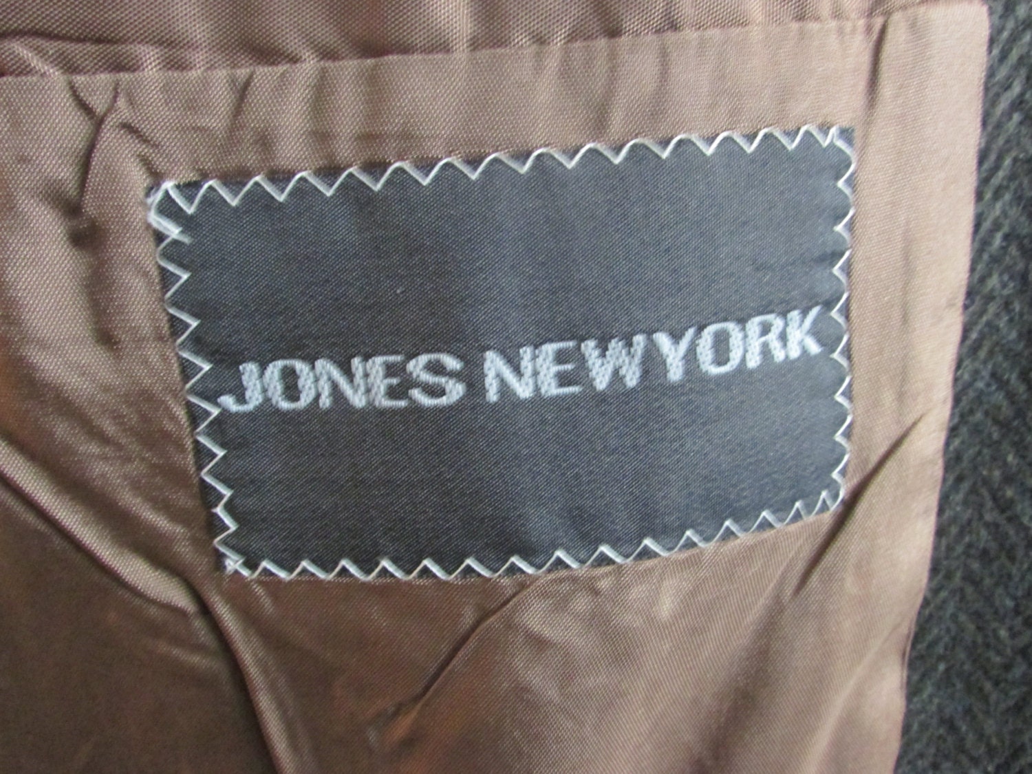 Vintage Mens Jones Jacket, Jones of New York Tweed Blazer, Color Moss ...